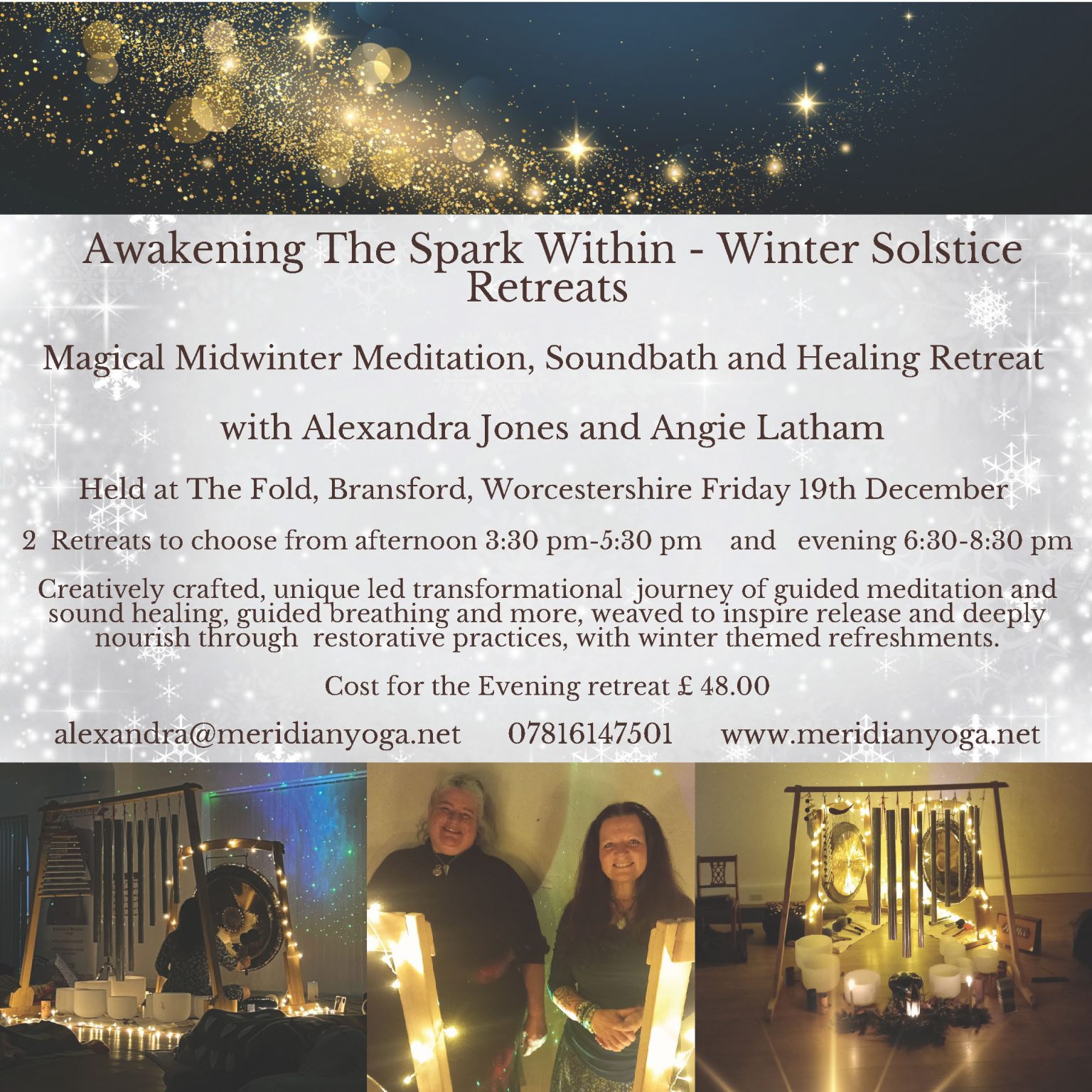 Winter Solstice Retreats 2025 - Meridian Yoga